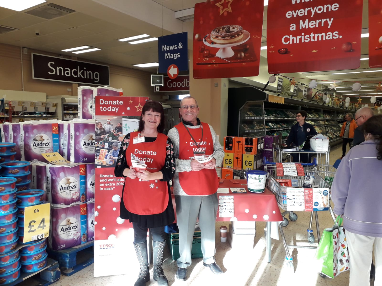 Tesco National Food Collection | Rainham Foodbank